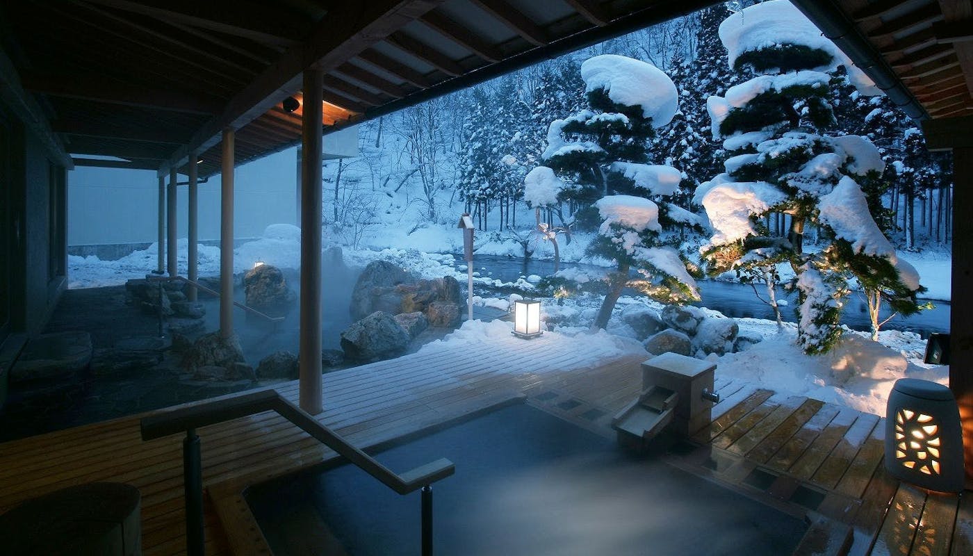 雪見露天風呂が楽しめる大人の温泉宿 東北編 一休コンシェルジュ